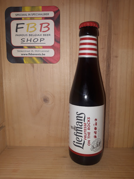 Liefmans fruitesse on the rocks - Famous Belgian Beer